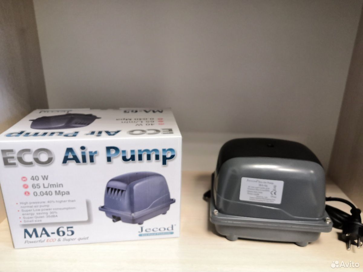 Компрессор мембранный для аэрации Jecod MA-65