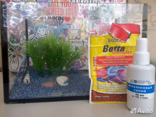 Аквариум стеклянный