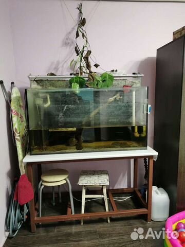 Аквариум с тумбой 400 литров