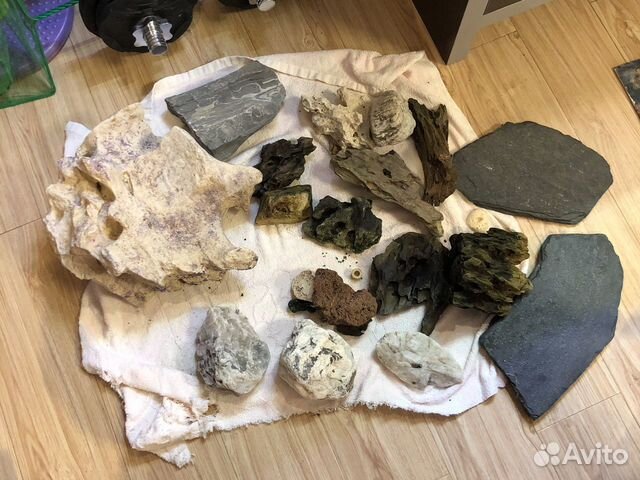 Камни декоративные для аквариума