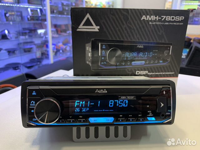 Автомагнитола Aura AMH-78DSP купить в Москве | Авито